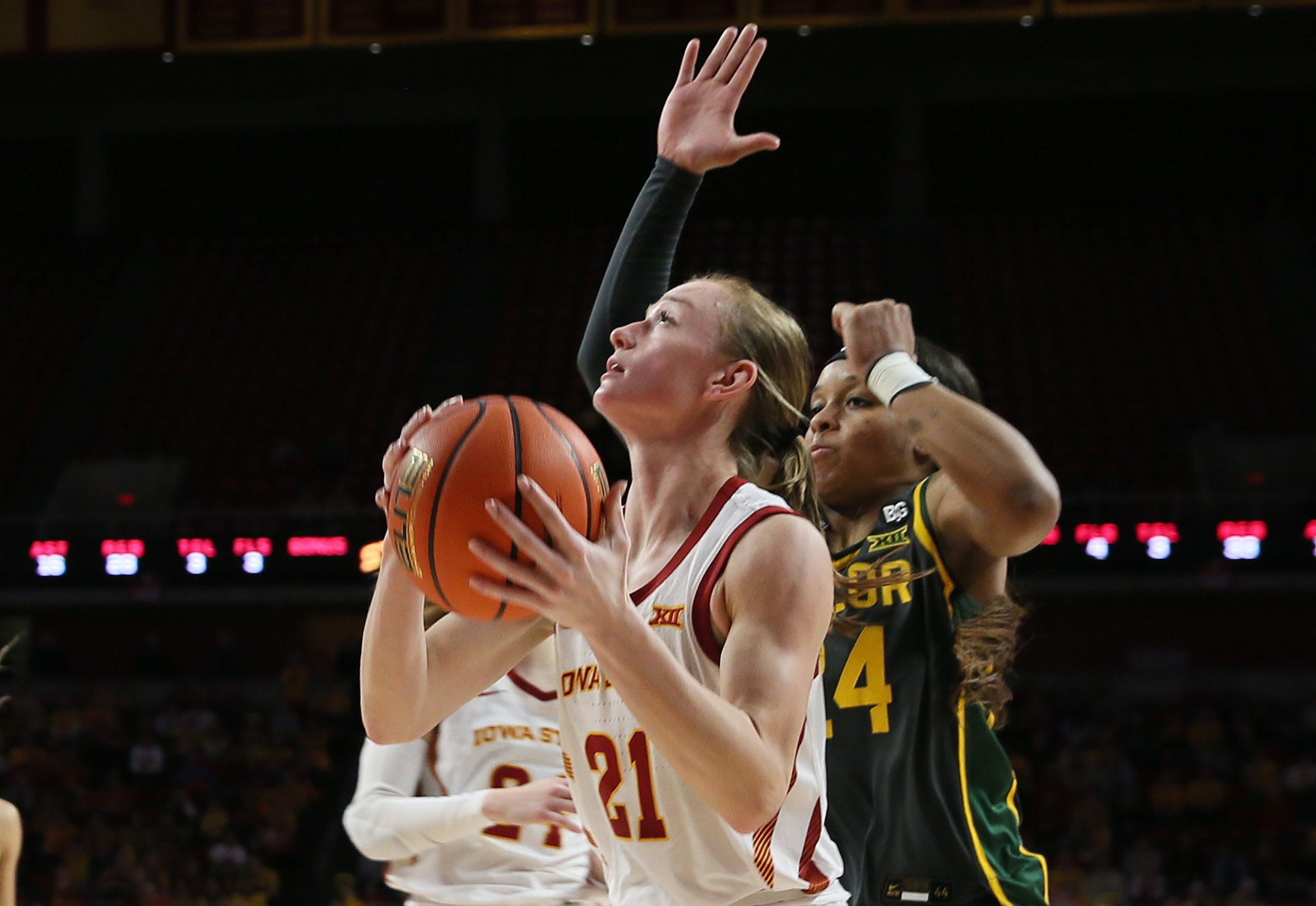 WBB: Lexi Donarski, Iowa State power to double overtime win in Waco ...