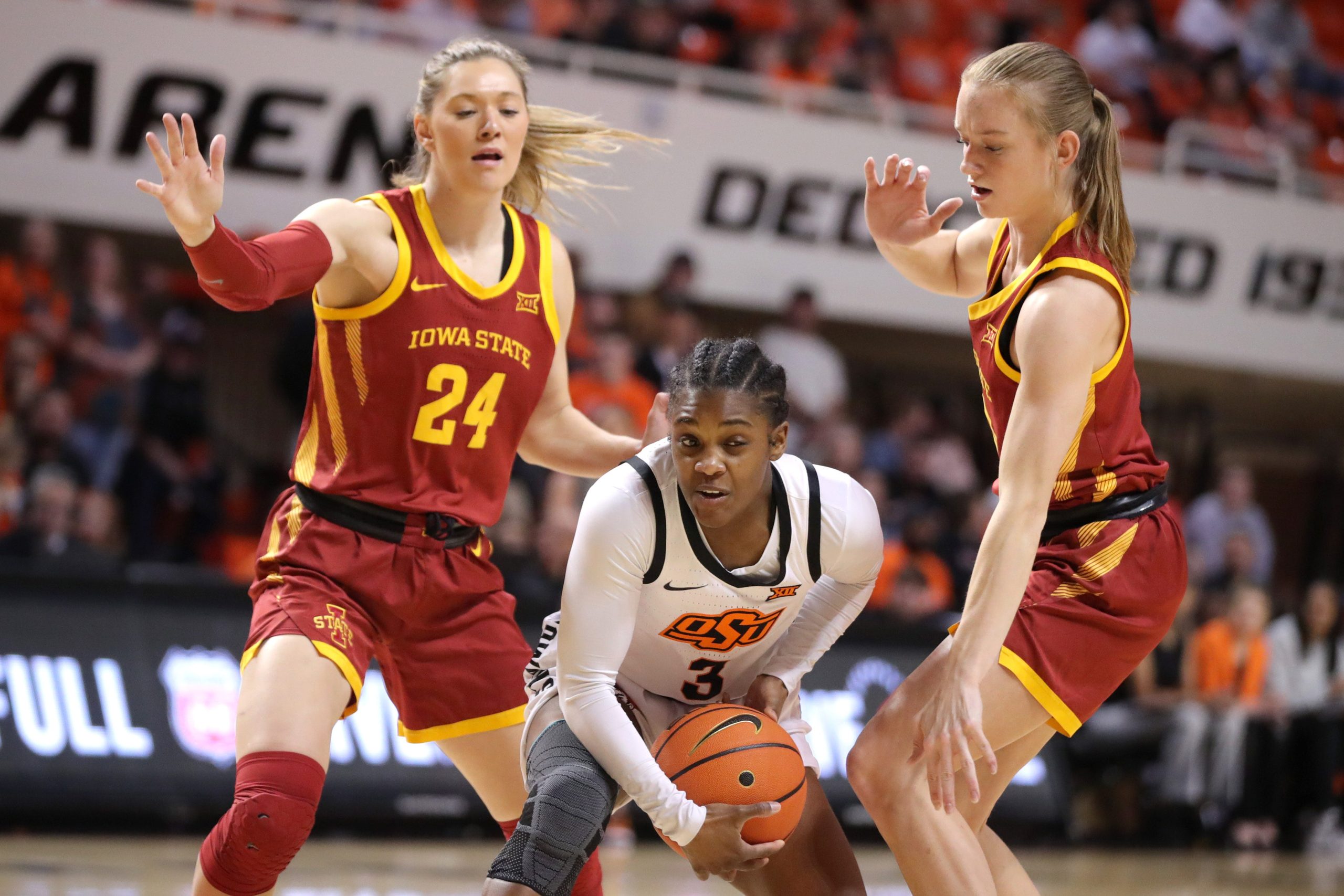 Wbb Cyclones Loss At Oklahoma State Turns Up The Pressure