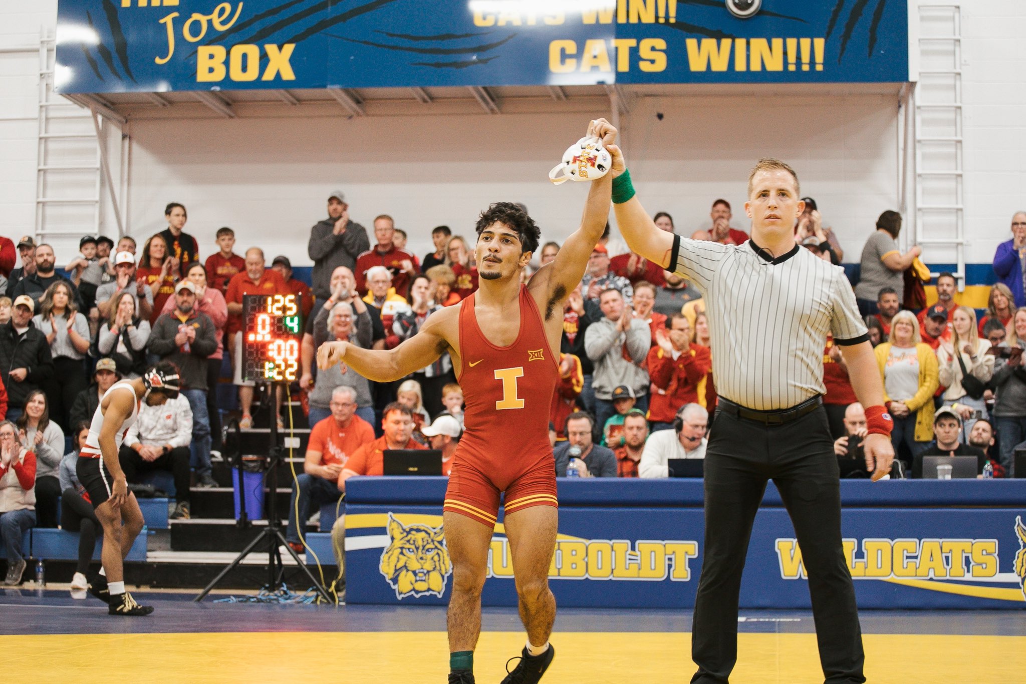 Kysen Terukina named Big 12 Wrestler of the Week - Cyclone Fanatic