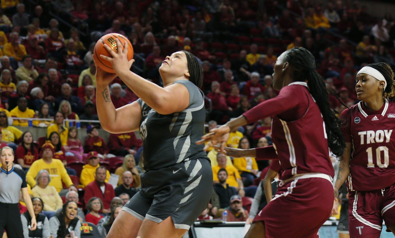 Audi Crooks scores 21 points in 24 minutes and Iowa State trounces Troy ... Audi Crooks scores 21 points in 24 minutes and Iowa State trounces Troy ...