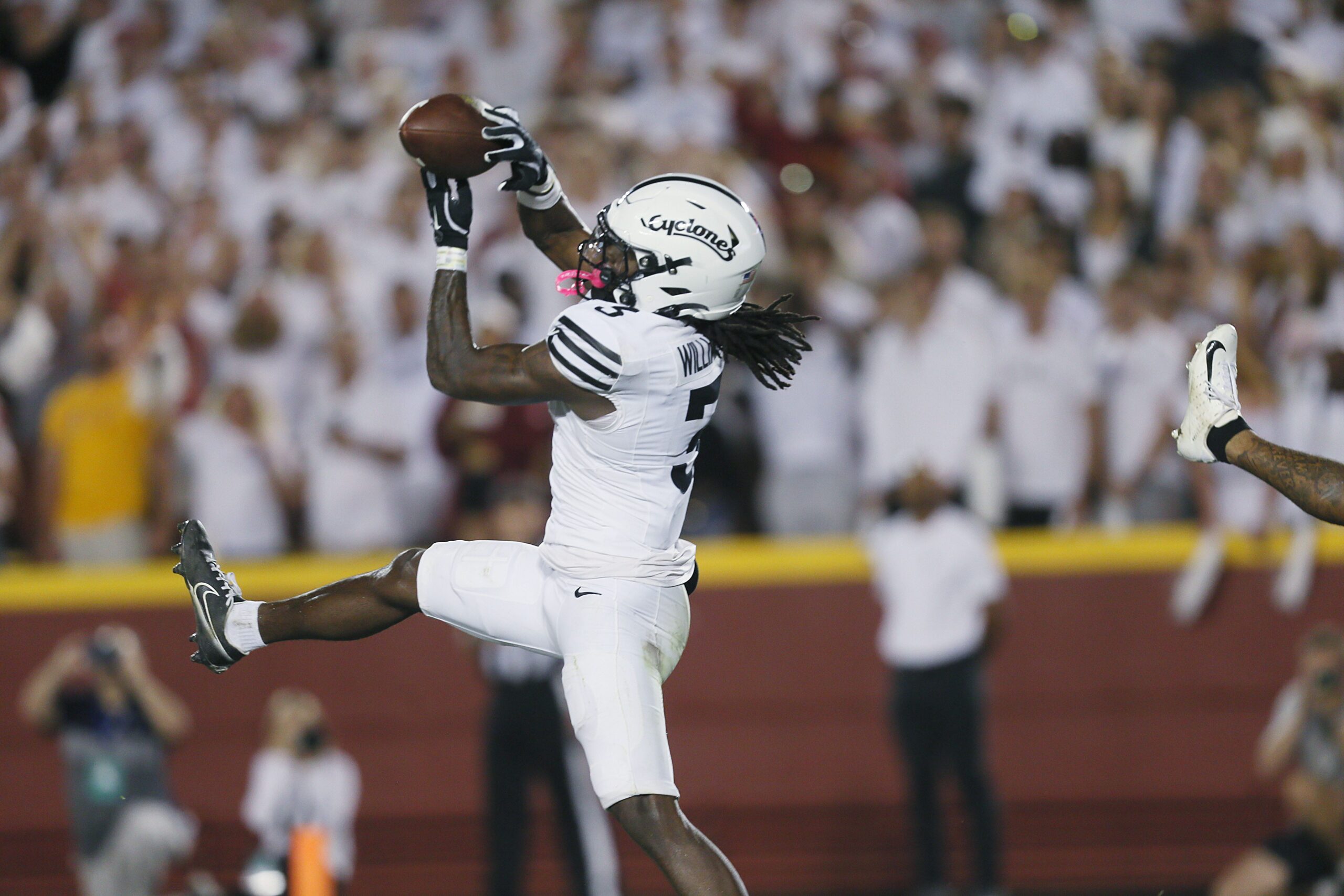 ISU sophomore CB Jontez Williams eager to snare more takeaways Saturday ...