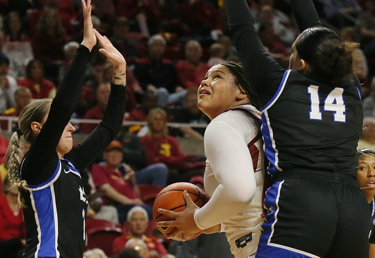 Audi Crooks scores 30 points, No. 18 Iowa State finally pulls away to ... Audi Crooks scores 30 points, No. 18 Iowa State finally pulls away to ...
