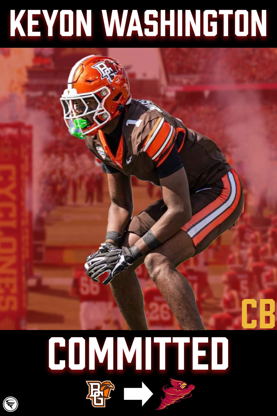 Bowling Green CB Keyon Washington commits to Iowa State - Cyclone Fanatic