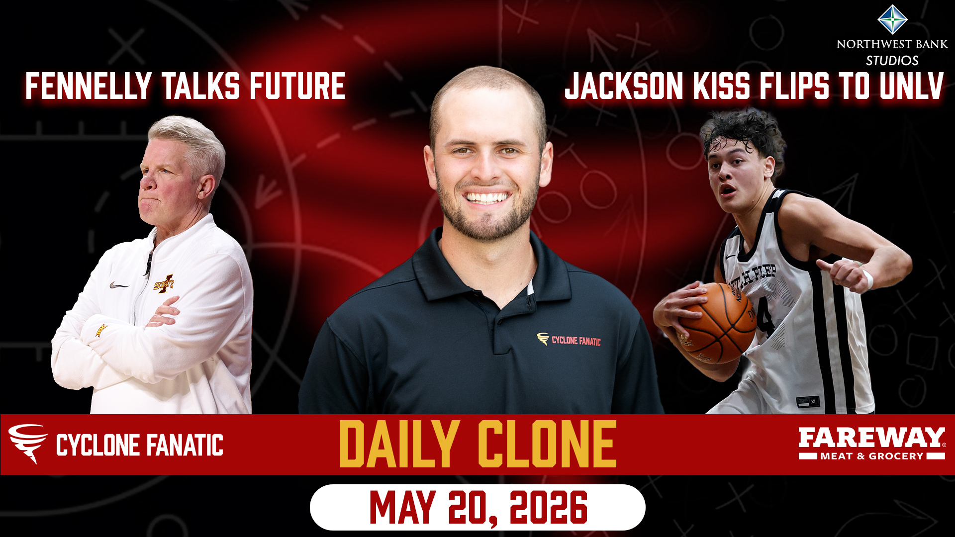 DAILY CLONE: Jackson Kiss flips to UNLV, Bill Fennelly talks about ...