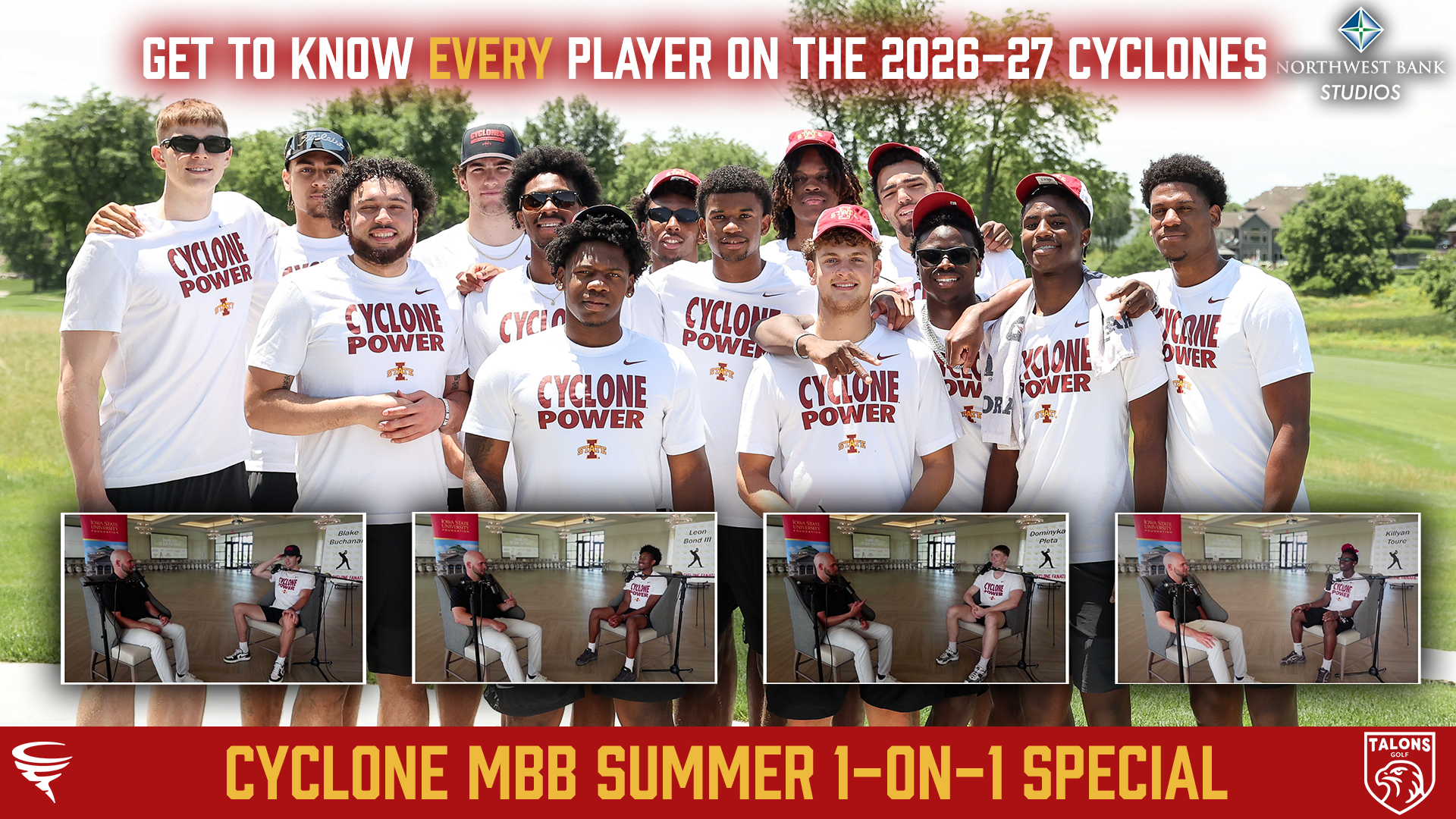 100+ Minutes of 1-on-1 Interviews with the Entire 2026-27 Cyclone MBB ...
