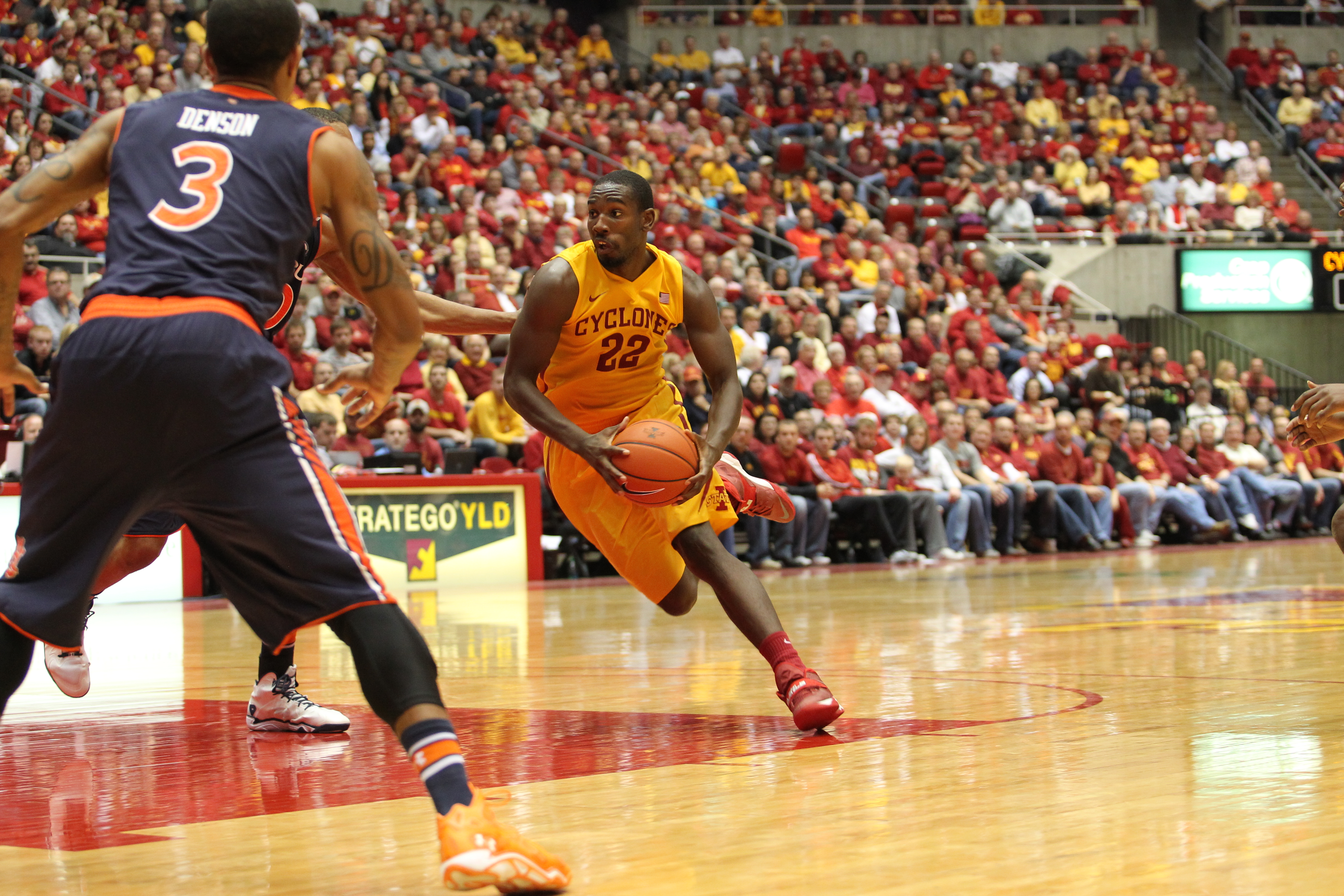 Dustin Hogue goes beyond beast mode in ISU’s rout of Auburn ...